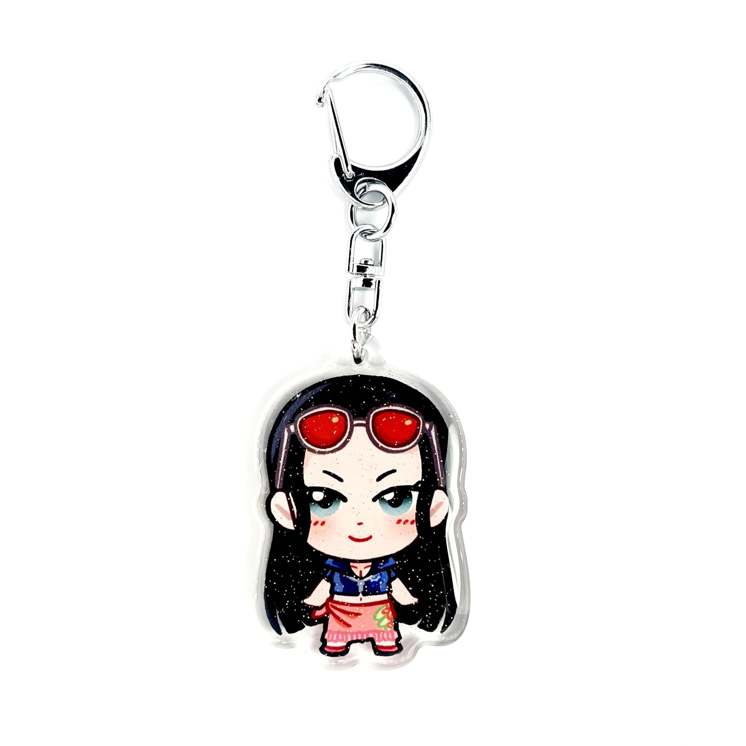 Nico Robin | One Piece Acrylic Glitter Keychain – MoniqueHouse24