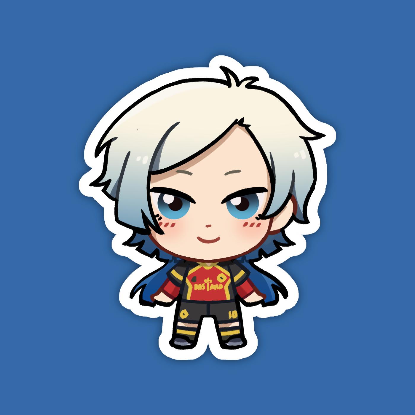 Michael Kaiser | Blue Lock Vinyl Sticker – MoniqueHouse24